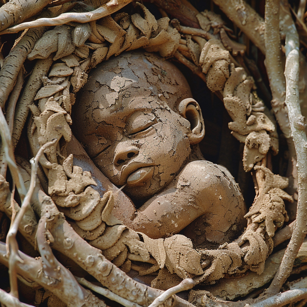 Baatsi, first human made from Clay - Face Toward Zion